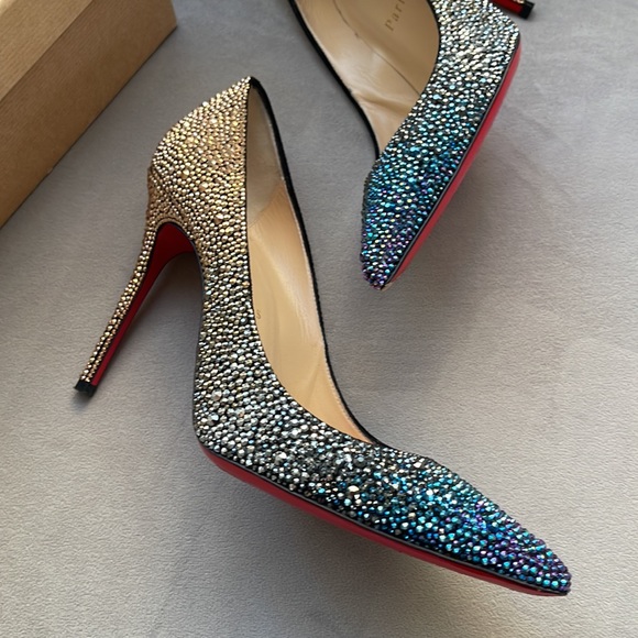 Christian Louboutin | Shoes | Christian Louboutin Kate Strass Degrade 0 ...